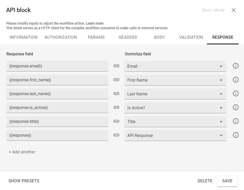 Creating workflows for Betterworks users – Oomnitza Documentation