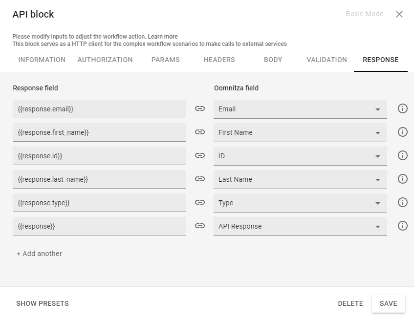 Creating workflows for Mediafly users – Oomnitza Documentation
