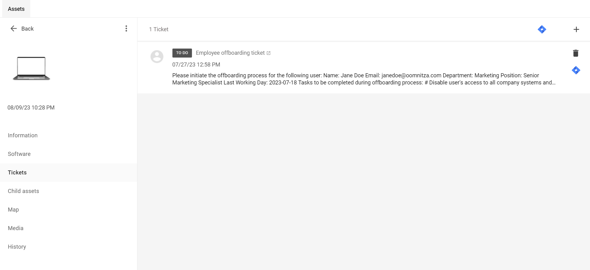 Creating A Service Desk Integration For Jira Assets Using The Jira Service Management Cloud