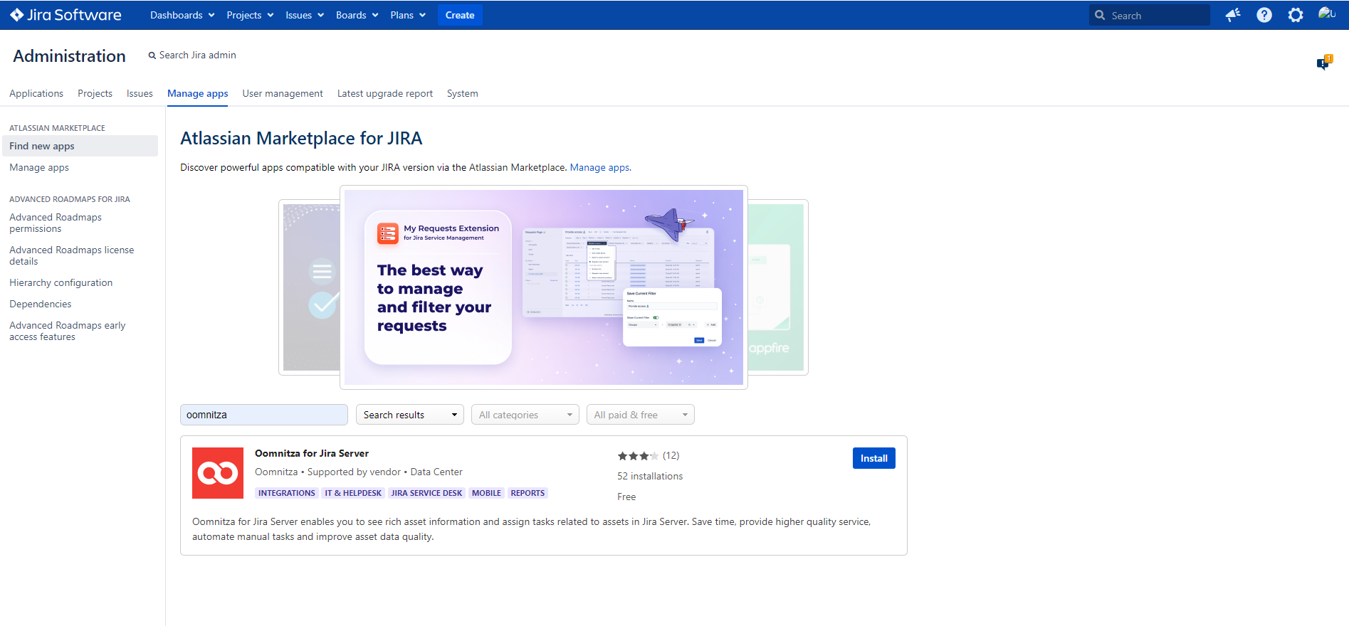Creating An Integration For Jira Assets Using The Jira Server Plugin Oomnitza Documentation 