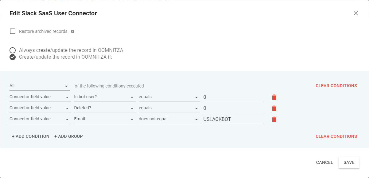 Creating workflows for Slack users – Oomnitza Documentation