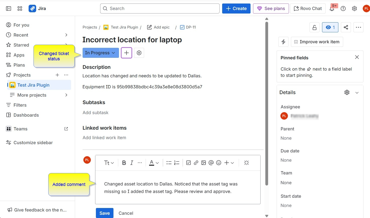 Managing tickets – Oomnitza Documentation