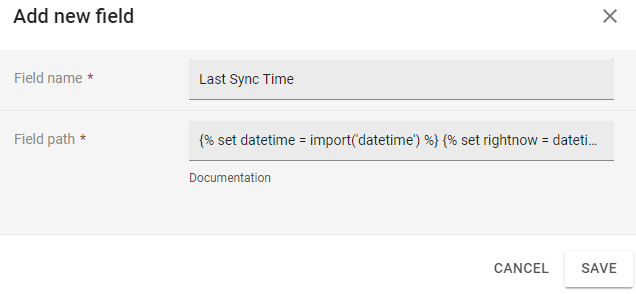 Creating New Mapping Fields Oomnitza Documentation