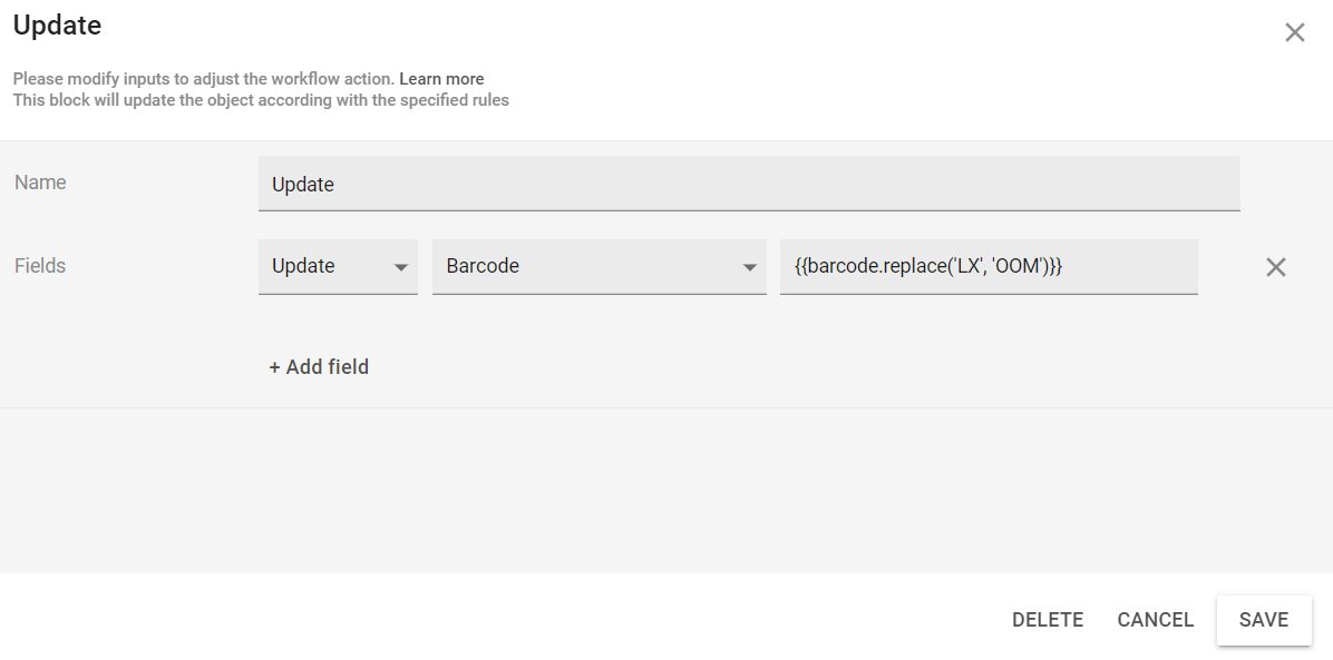 Using the Conditional Threshold block – Oomnitza Documentation