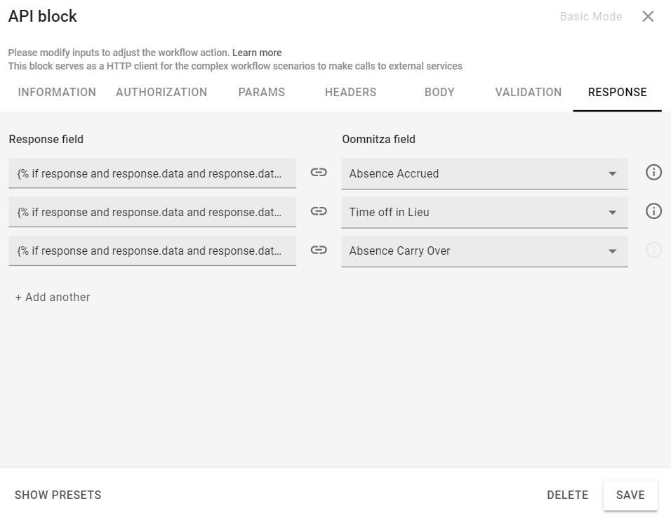 Creating workflows for Sage People users – Oomnitza Documentation