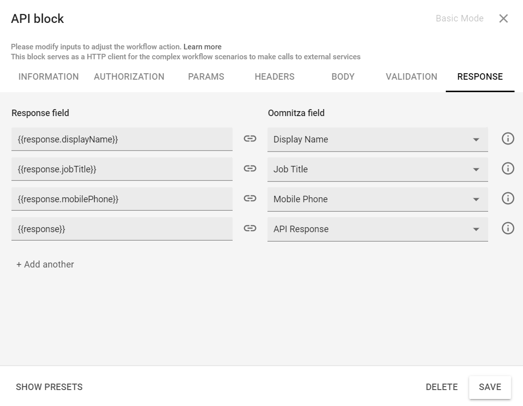 Creating workflows for Microsoft Intune users – Oomnitza Documentation