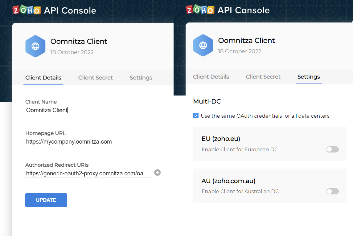 Adding Your Manageengine Credentials To Oomnitza Oomnitza Documentation